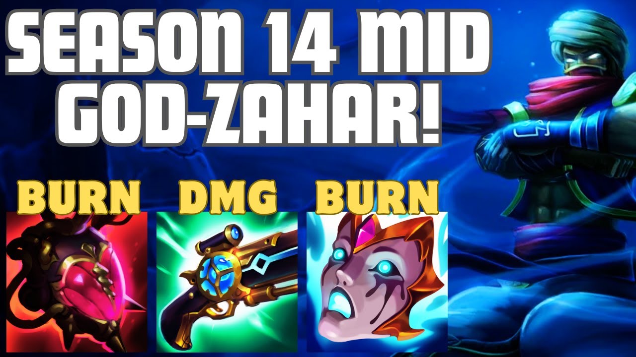 MOST BROKEN MALZAHAR BUILD!! SEASON 14 EASY RANK UP!! - YouTube