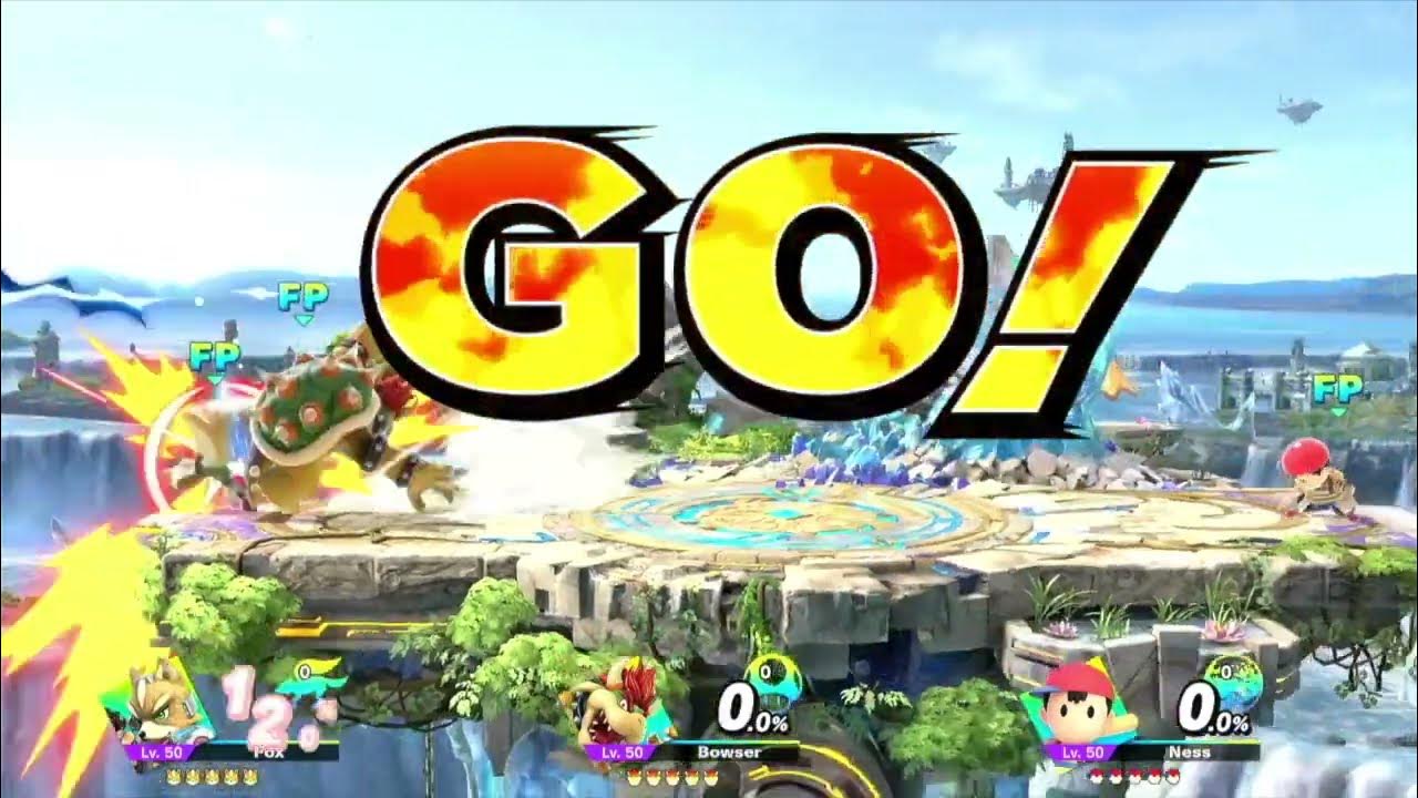 Super Smash Bros Ultimate Amiibo Fights 11pm Finals Fox vs Bowser vs Ness - YouTube