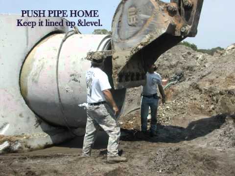 How to install a pipe in a A-lok watertight connector - YouTube