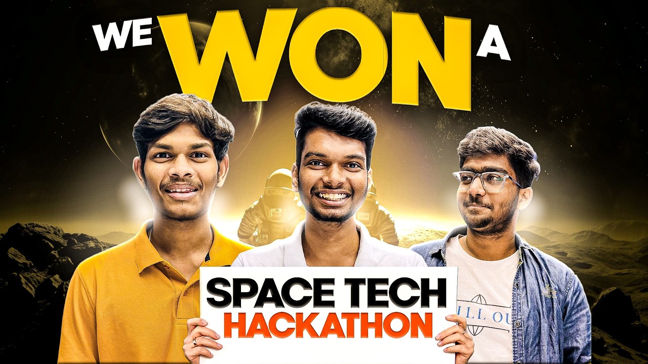 Winning a SpaceTech Hackathon | GalaxEye - YouTube