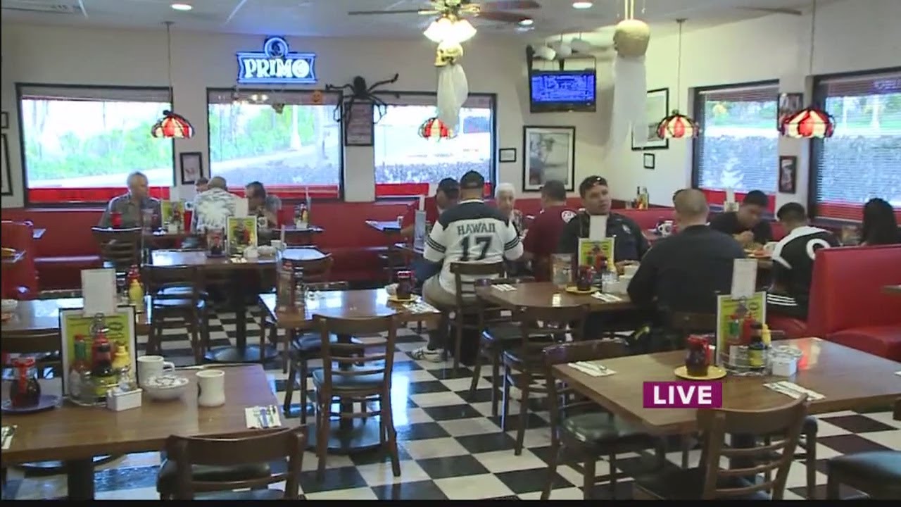 Police officers connect with community during National Coffee with a ...