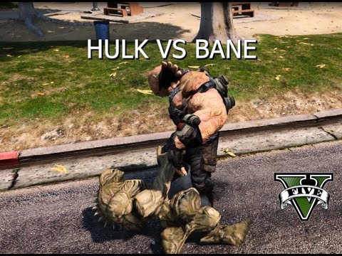HULK VS BANE ABOMINATION (GTA V MODS) - YouTube
