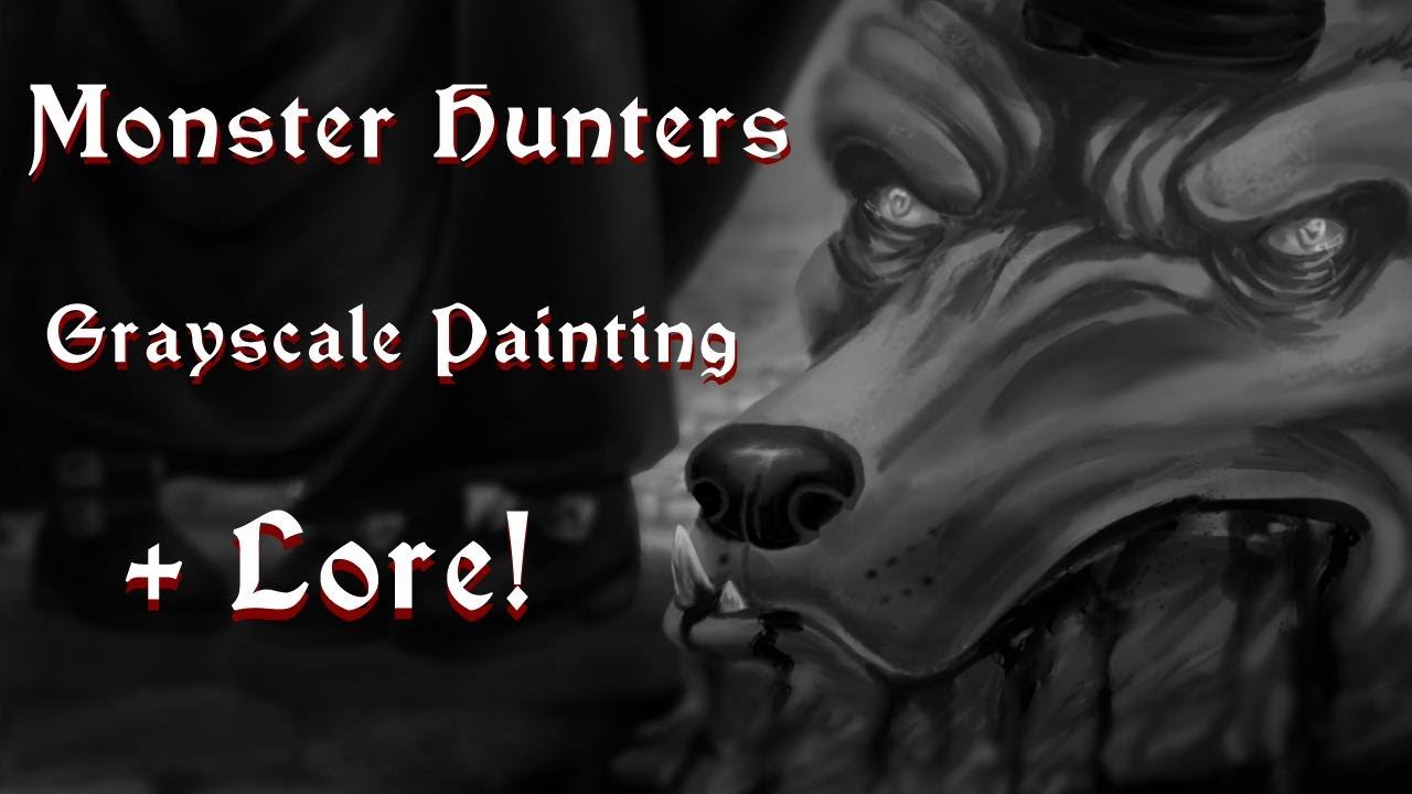 Monster Hunter Priests - SPEED DRAW (TW: Mild Gore) - YouTube