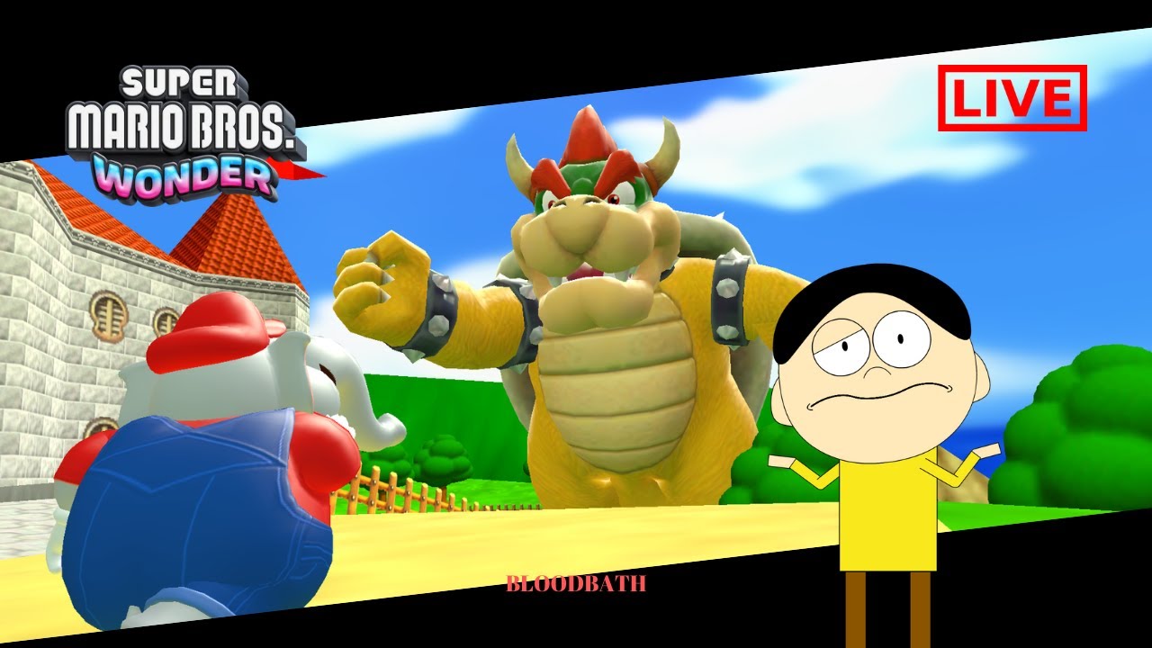 Elephant Mario is Back | Super Mario Bros. Wonder (BB's Livestream ...