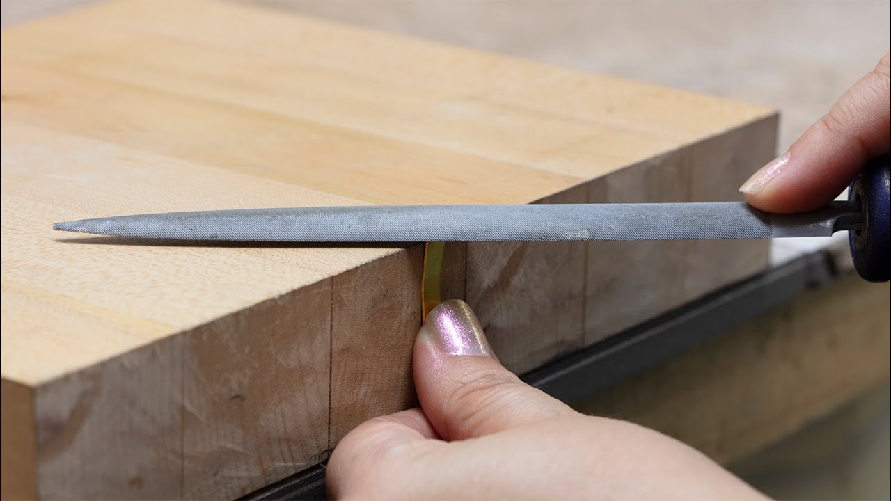 How to File Straight and Level with a Jewelry File ( Even If You Think ...