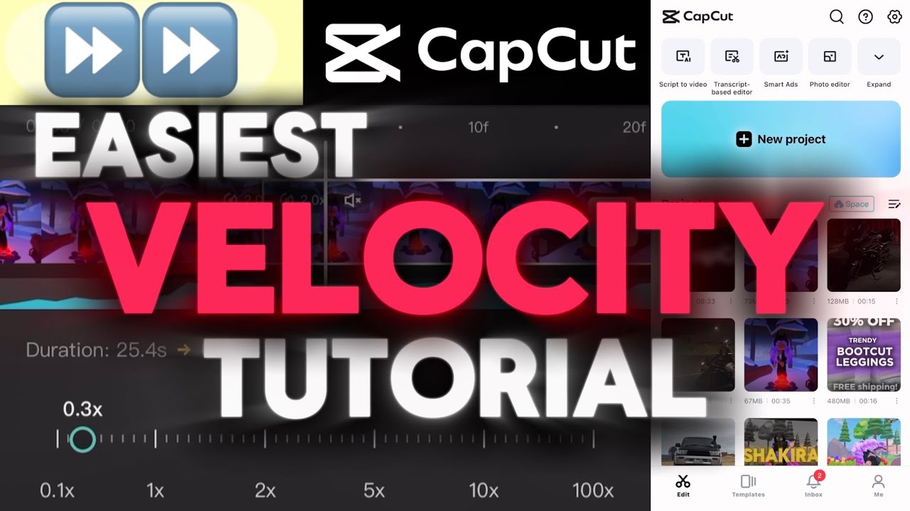 EASIEST way to do VELOCITY on CAPCUT! | 🔥 ROBLOX EDIT TUTORIAL 🔥 - YouTube