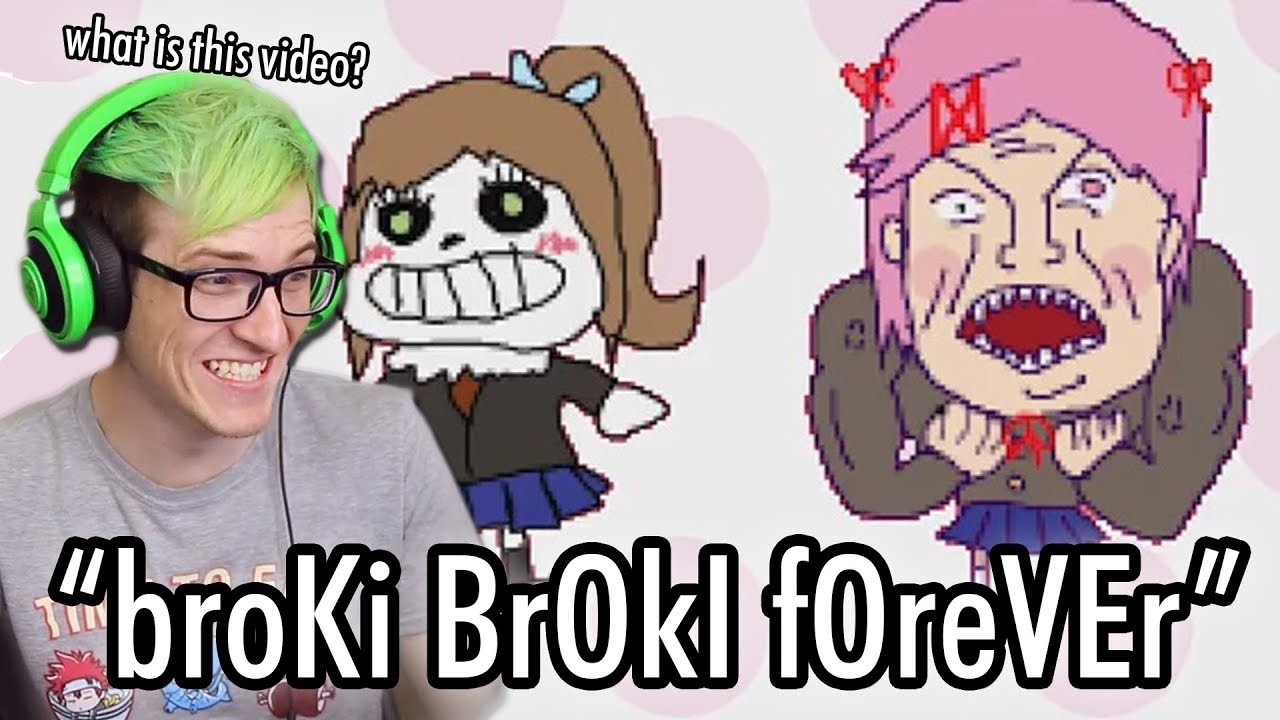Reacting To Broki Broki Forever | Doki Doki Song Parody - YouTube