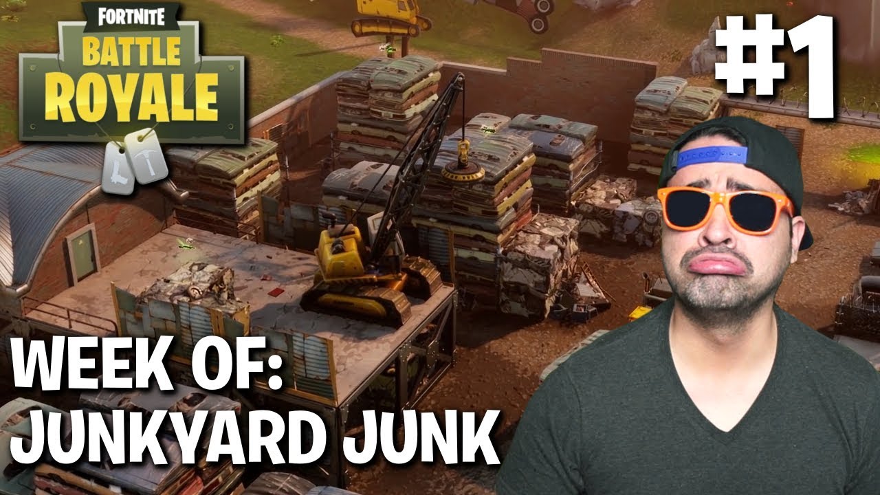 Fortnite Battle Royale | Week of Junk Junction #1 | Ride Along ( Solo ...