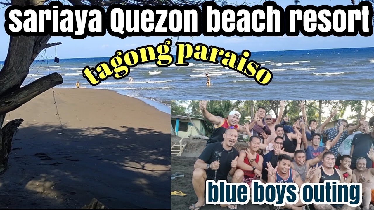 tagong paraiso sariaya Quezon beach resort/blue boy outing/ramil ...