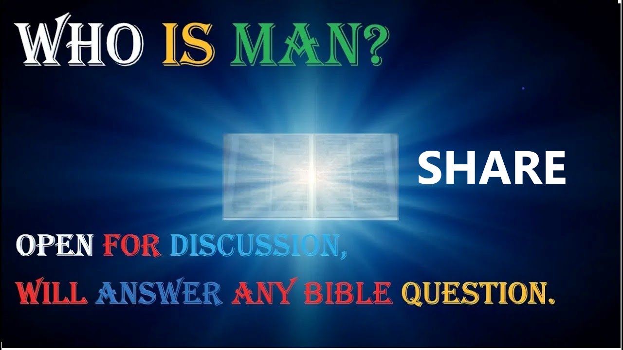 Who is Man? - YouTube
