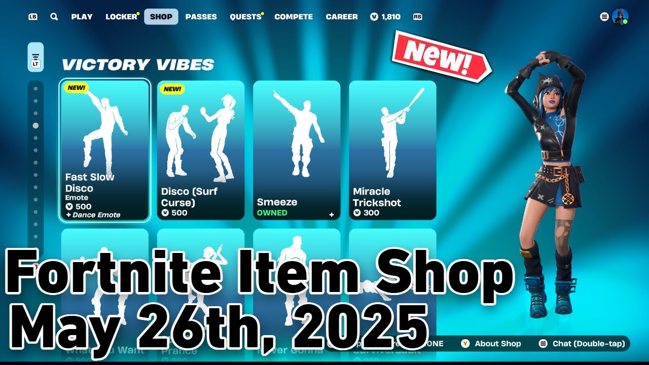 TWO *NEW* ICON EMOTES! Fortnite Item Shop - YouTube