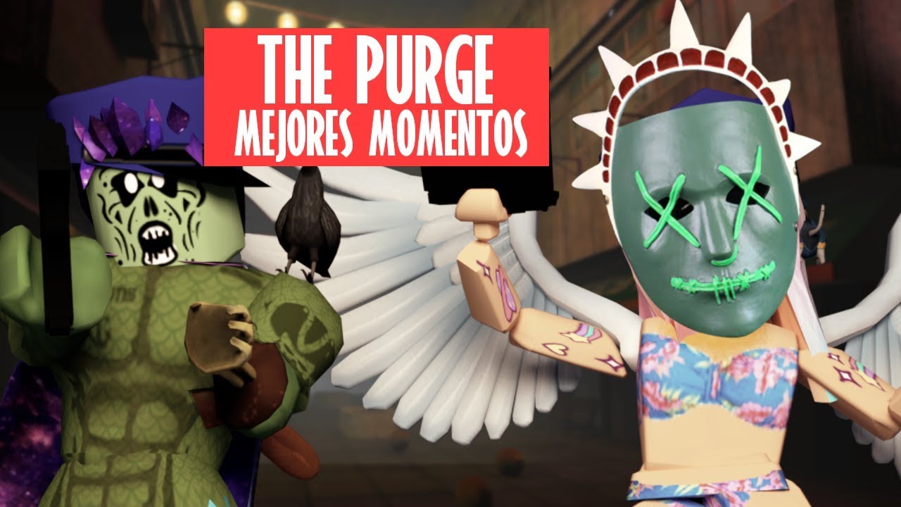 🔵 Casi gano en la purga!!! Roblox la Purga Mejores momentos - Directito ...