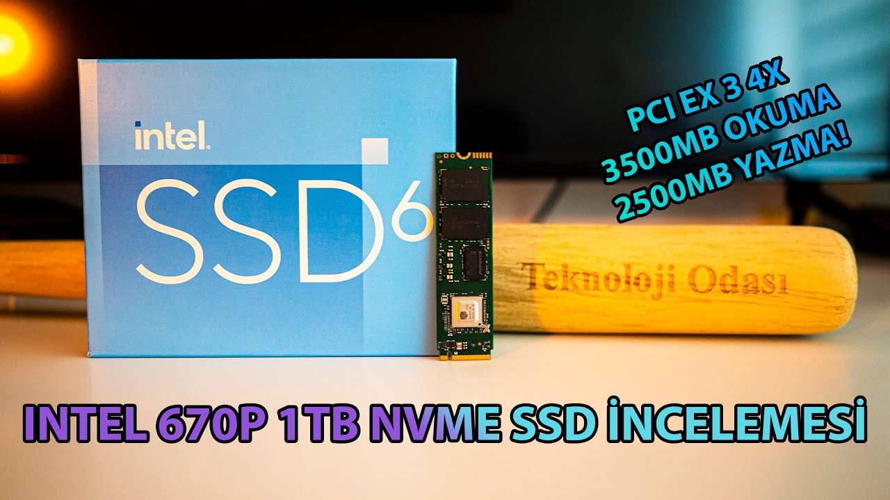Intel 670P 1TB NVMe SSD İncelemesi - YouTube