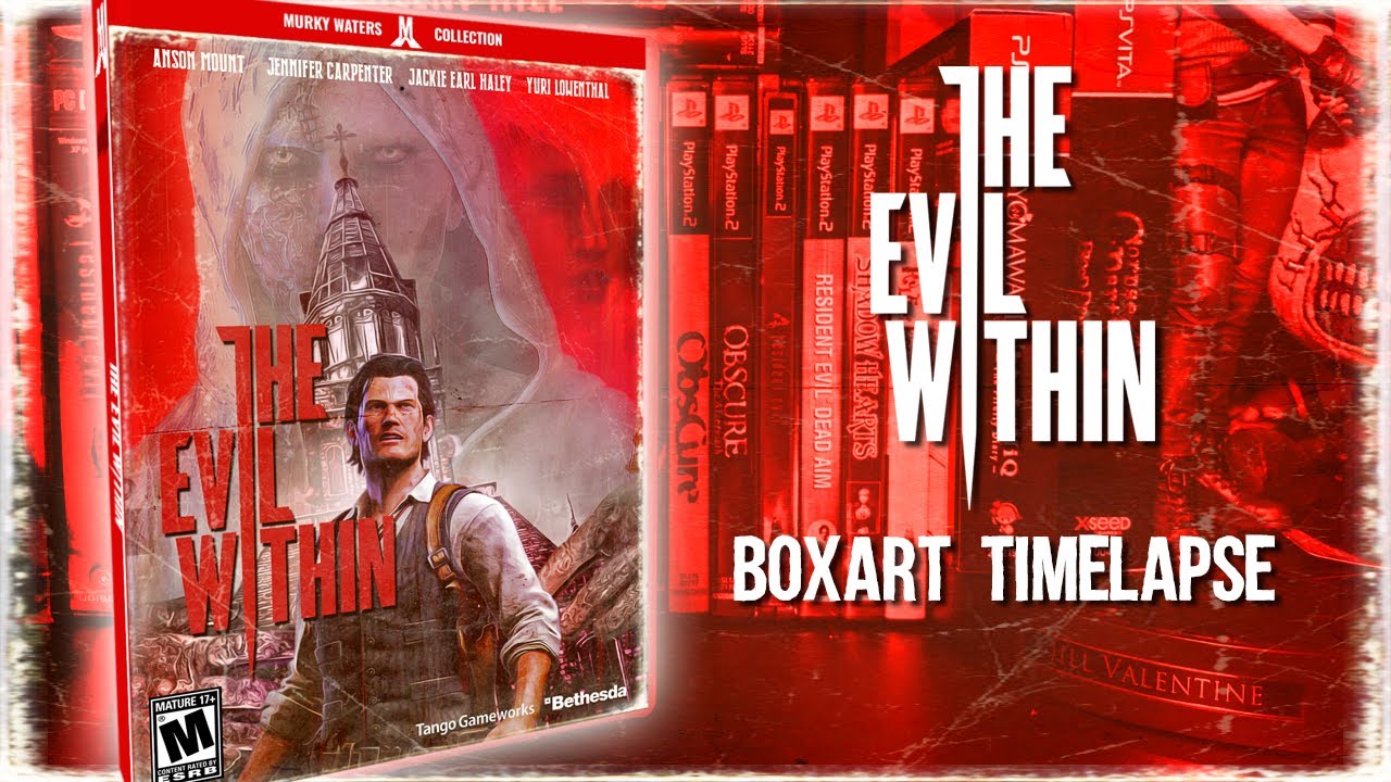 The Evil Within Box art Time lapse. - YouTube