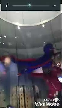 Skydiving simulator - YouTube