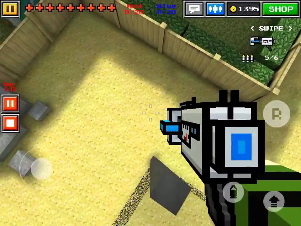 Pixel Gun 3D-Nuclear City Glitch - YouTube