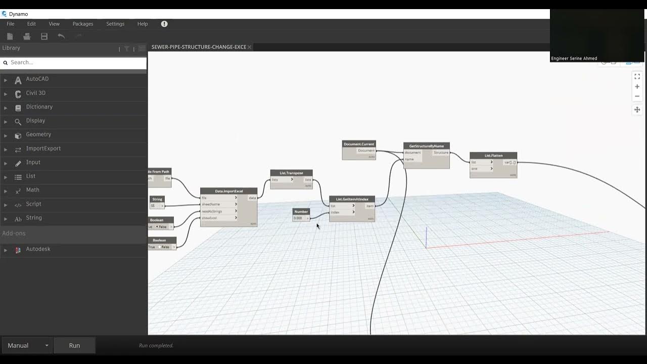 Dynamo to change structure part size name - YouTube