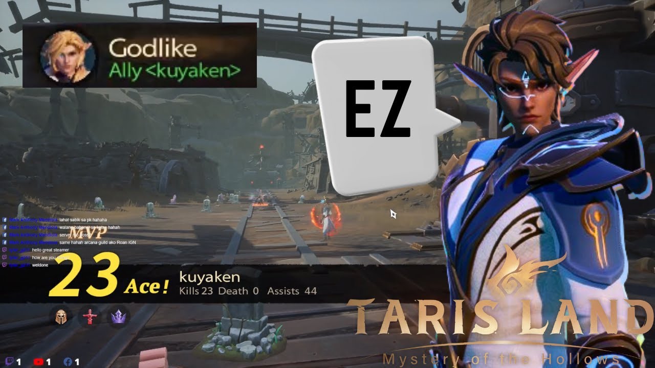 23 KILLS FIRE MAGE - PVP BATTLEGROUNDS │ TARISLAND - YouTube