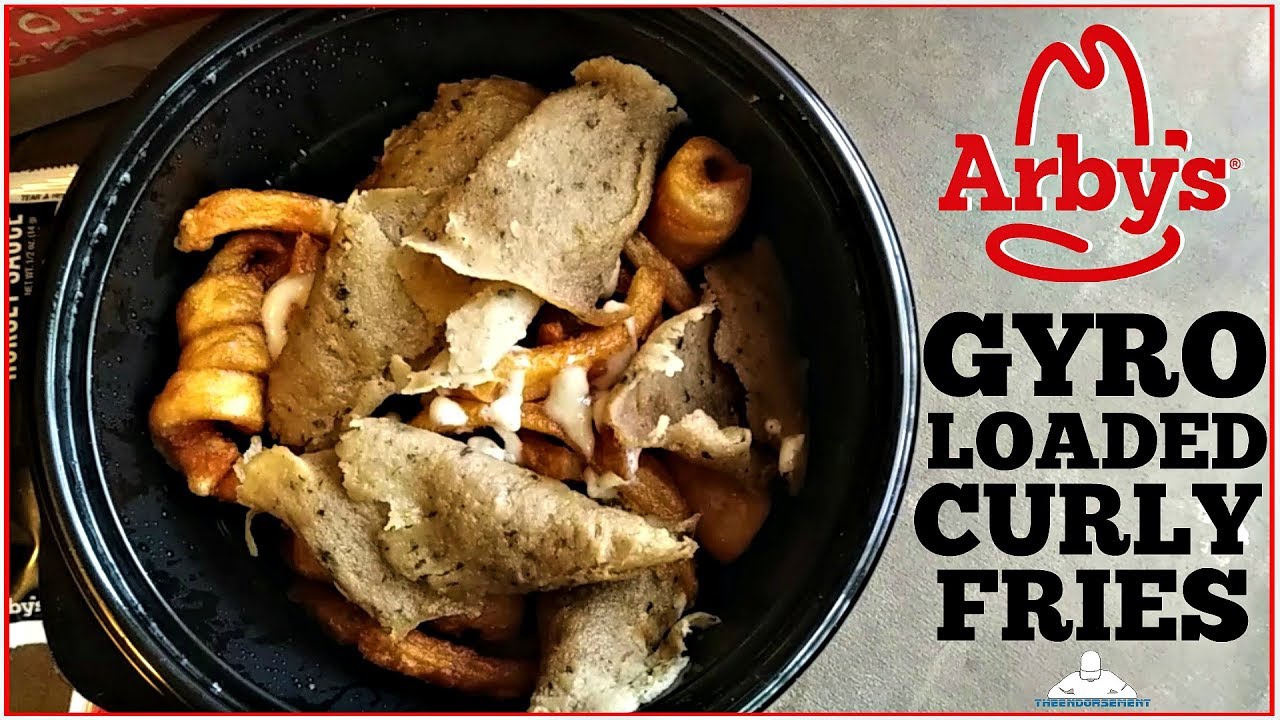 Arby's® | Gyro Loaded Curly Fries Review! - YouTube