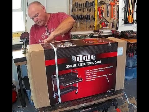 Northern Ironton #48462 Unbox, Review and Assembly Camera Cart PART 1 ...