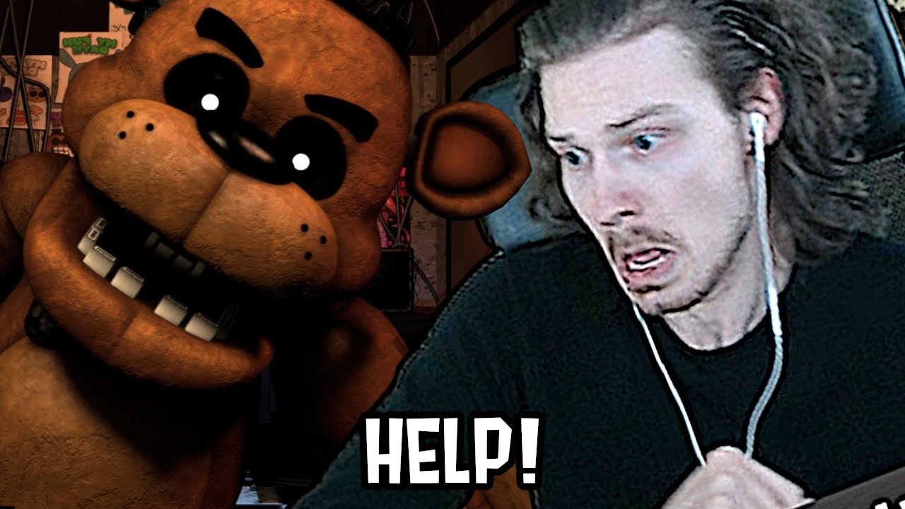 Easily SCARED Gamer FIRST TIME Playing FIVE NIGHTS AT FREDDY'S - YouTube