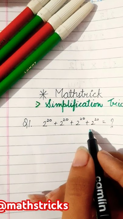 Simplification tricks 💯basic of algebra🚀#dailyshorts #maths #mathstricks #mathematics #iq # ...