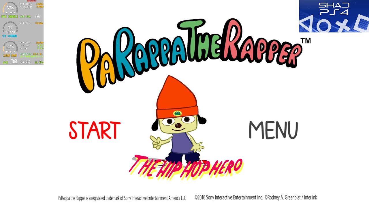 PaRappa The Rapper Remastered Gameplay | ShadPS4 0.3.1 WIP PS4 Emulator ...