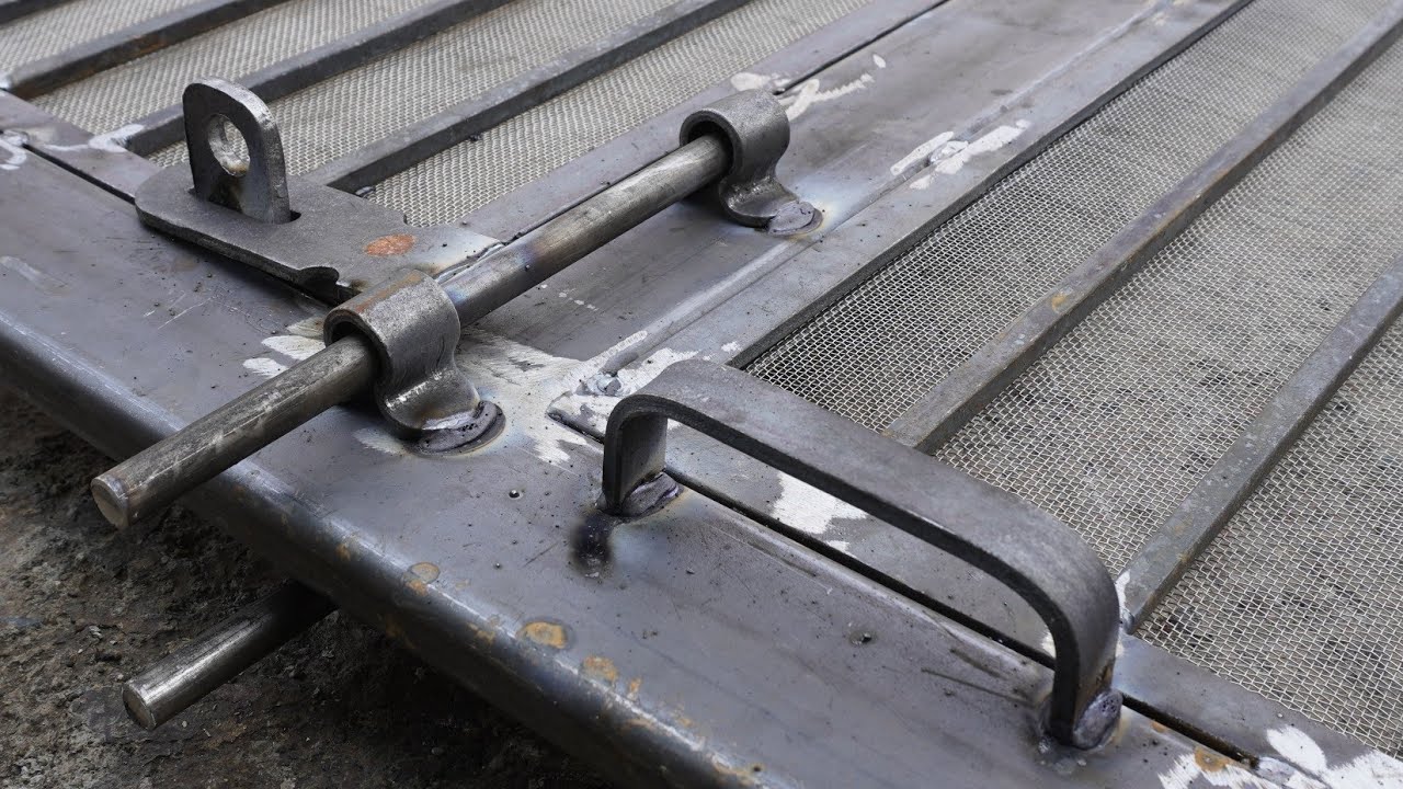 BALCONY MOSQUITO GRILL GATE DESIGN | iron gate design - YouTube