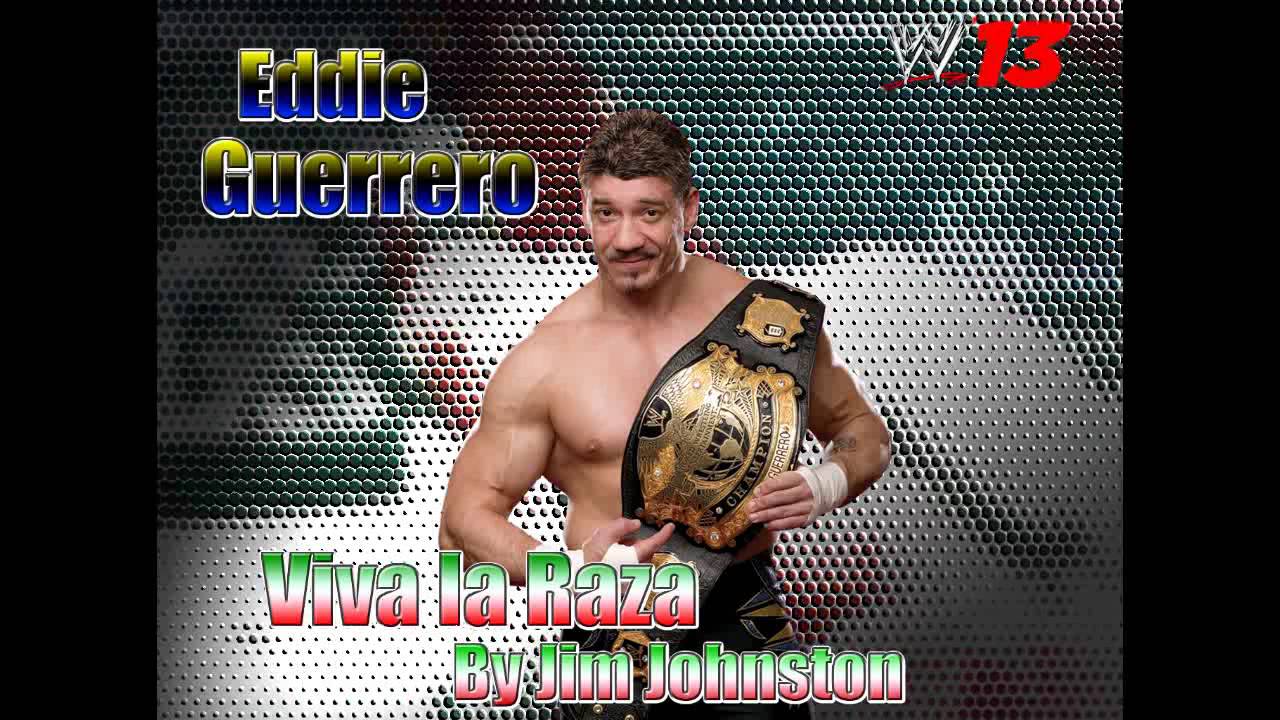 WWE: Eddie Guerrero Theme Song (Viva la Raza) Arena Effects WWE '13 ...