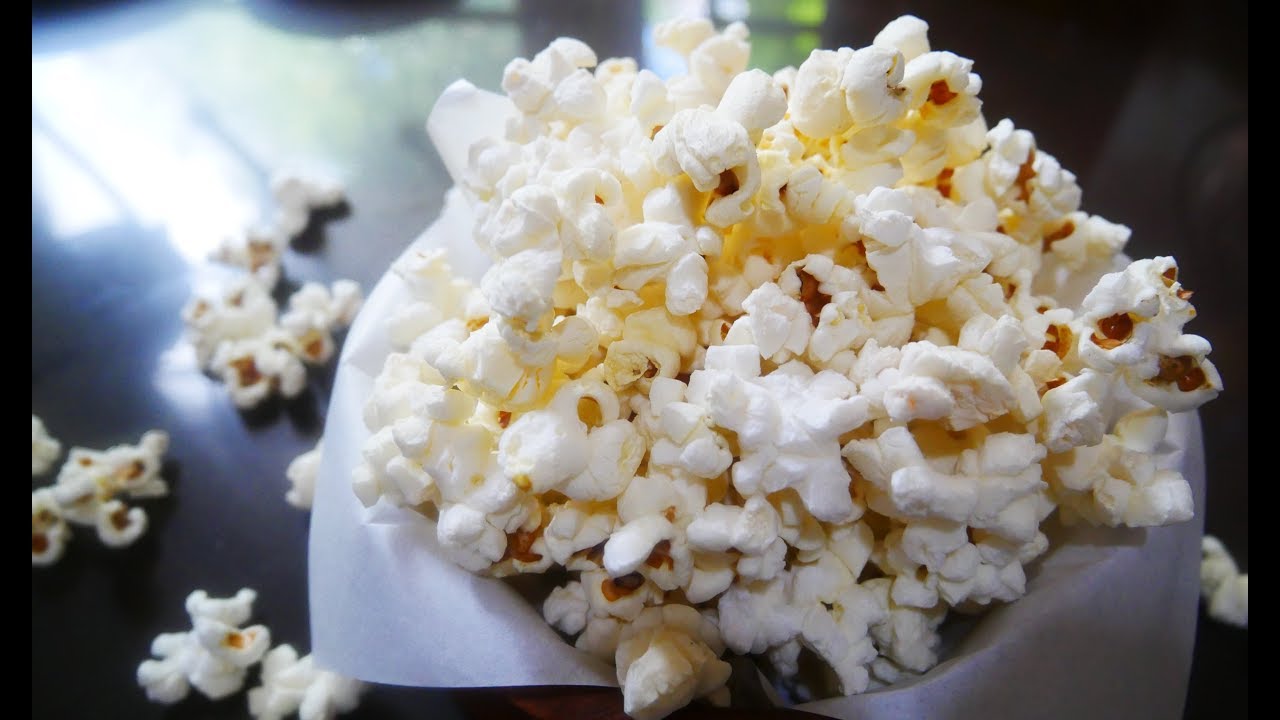 ข้าวโพดคั่วทำง่ายๆได้ที่บ้าน-How to make Homemade Popcorn|Thai food ...