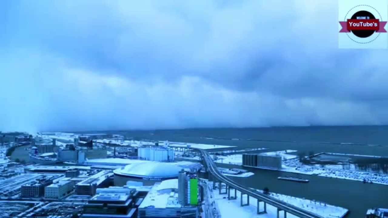 Time-Lapse of Buffalo Lake Effect Snow - Nov 18 2014 - YouTube