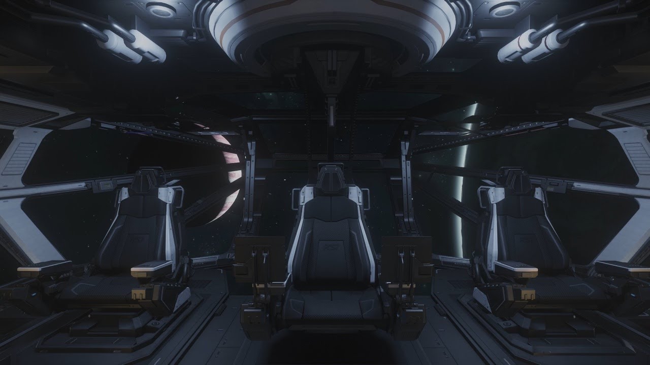 Star Citizen Ambience | Constellation Taurus Interior | Calm Cockpit ...