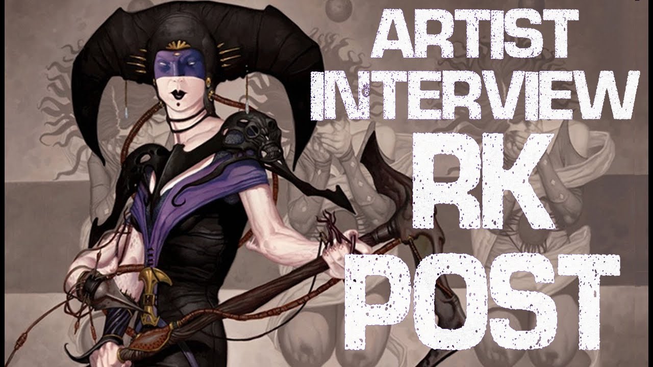 Interview: Magic the Gathering Artist RK Post - YouTube