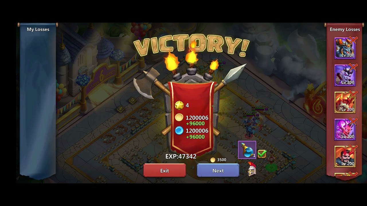 castle clash game - YouTube