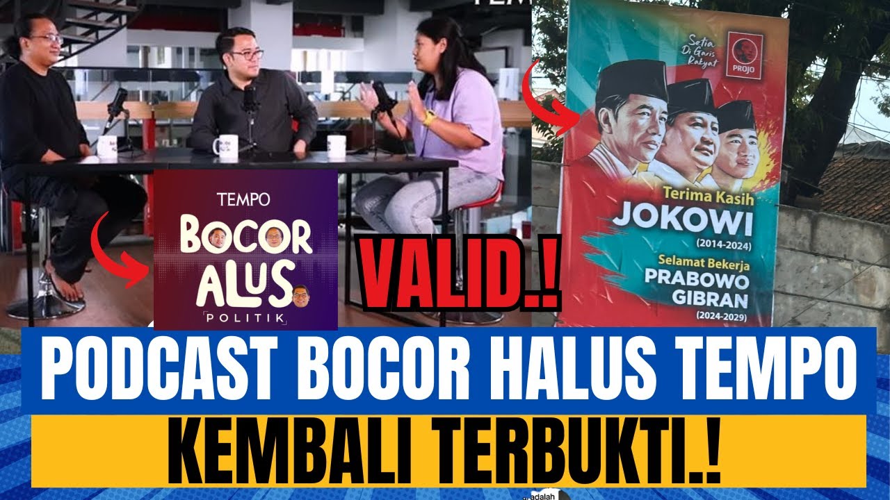BOCOR HALUS TEMPO KEMBALI TERBUKTI.! KURANG JELAS APA LAGI.? - YouTube