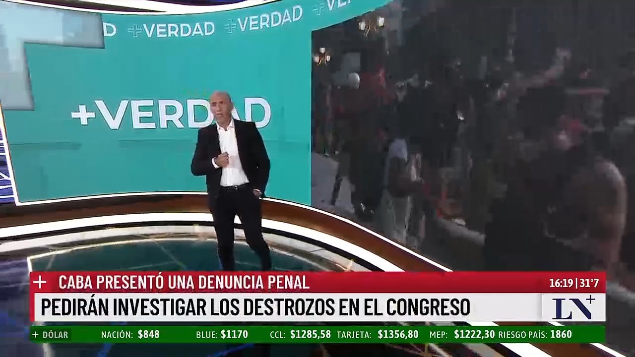 Así fue la presentación de Esteban Trebucq en +Verdad, el nuevo ...