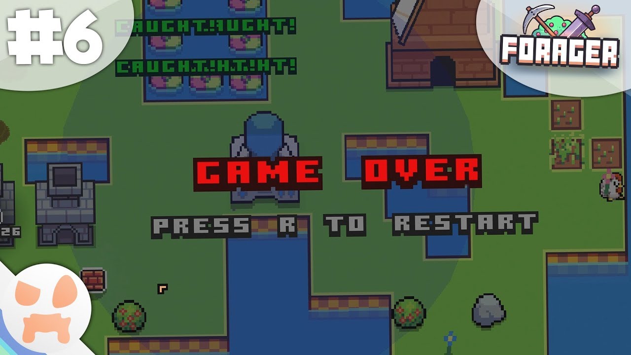 Game Over, THE END! | Forager Lets Play Ep 6 - Minecraft Inspired Game ...
