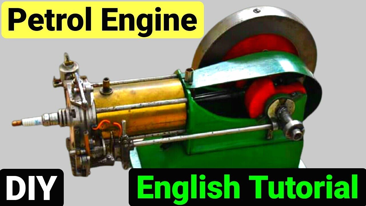 how to make petrol engine at home ,petrol engine,mini petrol engine ...