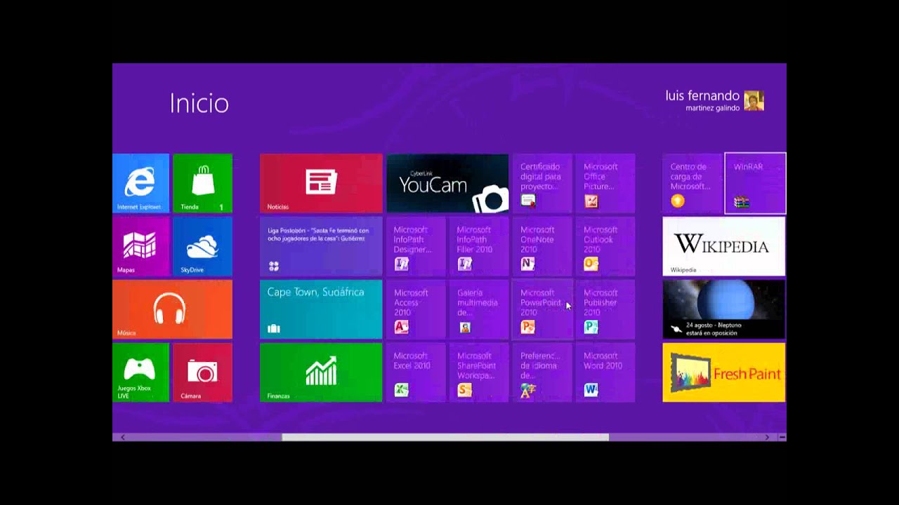 windows 8 - YouTube