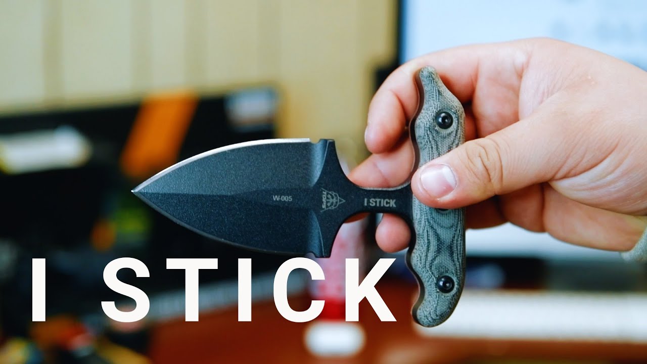 TOPS I Stick, A PUSH KNIFE WITH POWER 2021 - YouTube