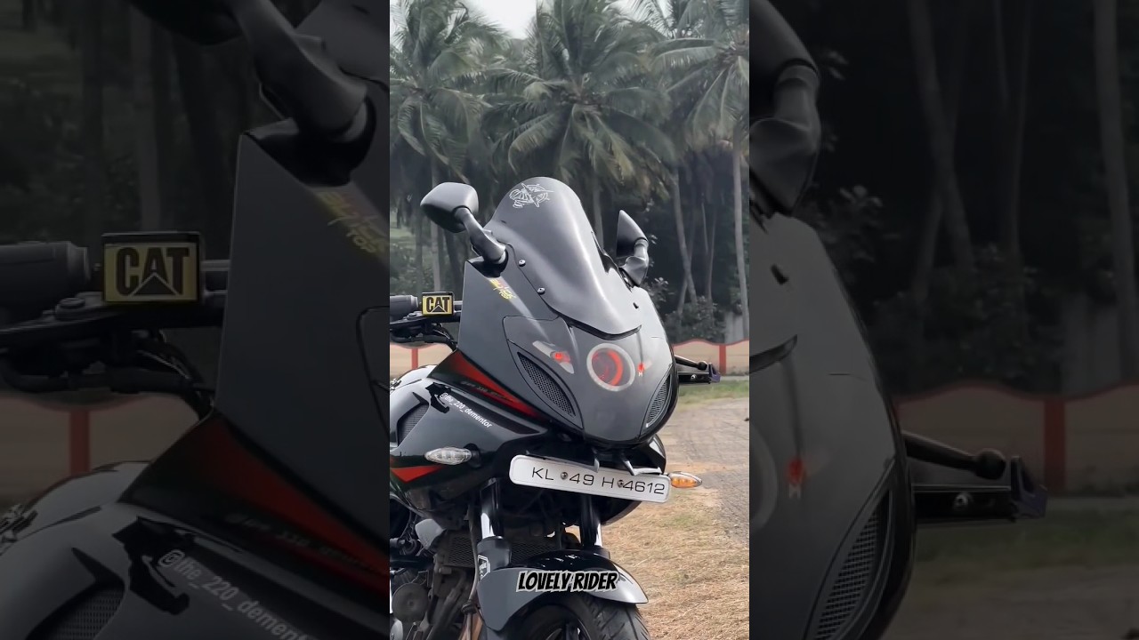pulsar 220 modification - YouTube
