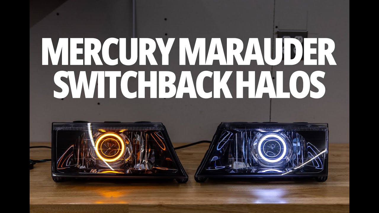 Timelapse of How I Build Mercury Marauder Projector Headlights - YouTube