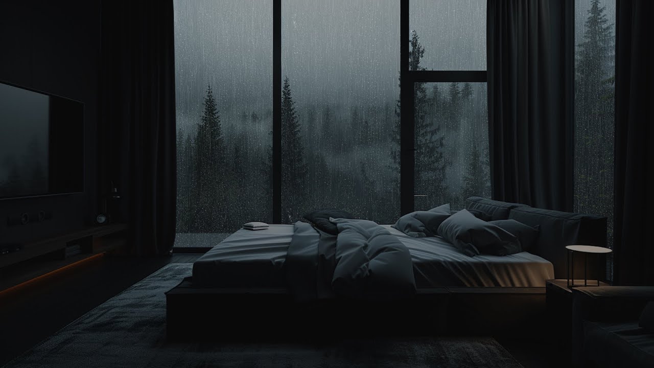 Nighttime Rainfall - Sleep Rain Sounds | Listen To The Sound Of Rain In ...
