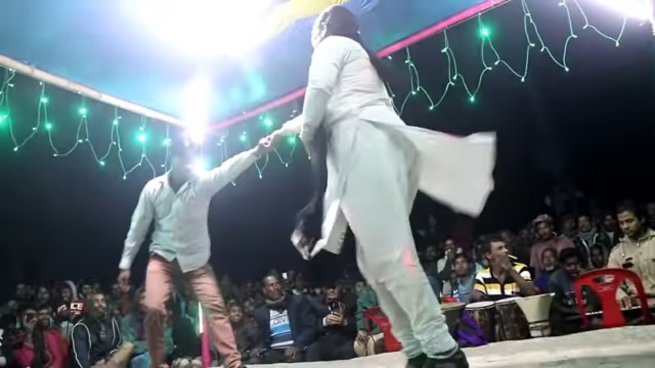 যাত্রা পালা গান আর নাচে রঙিন হবে মন, গ্রামের মধ্য রাতের বিনোদন | Jatra ...