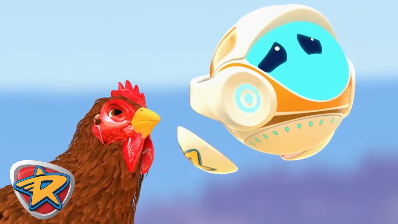 Can Roger and the bots round up the escaped chickens? | 1 Hour of Full ...
