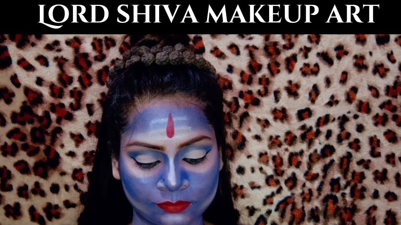Lord shiva makeup. Face art. Makeup tutorial.How to do face art of ...