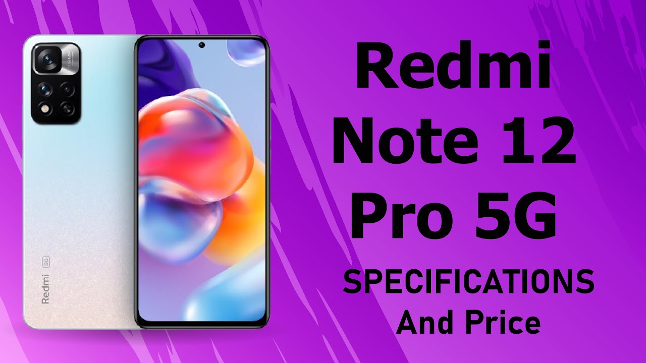 Redmi Note 11 Pro 5G | Full Specifications - YouTube