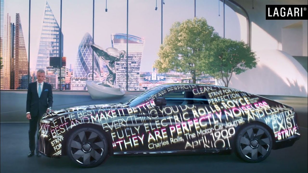 THE ROLLS-ROYCE ELECTRIC CAR/ LAGARI - YouTube