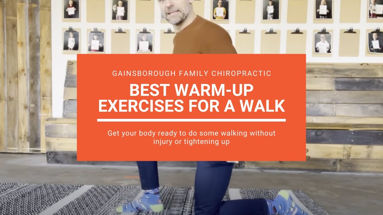 Best Warm Up Exercises For A Walk - YouTube