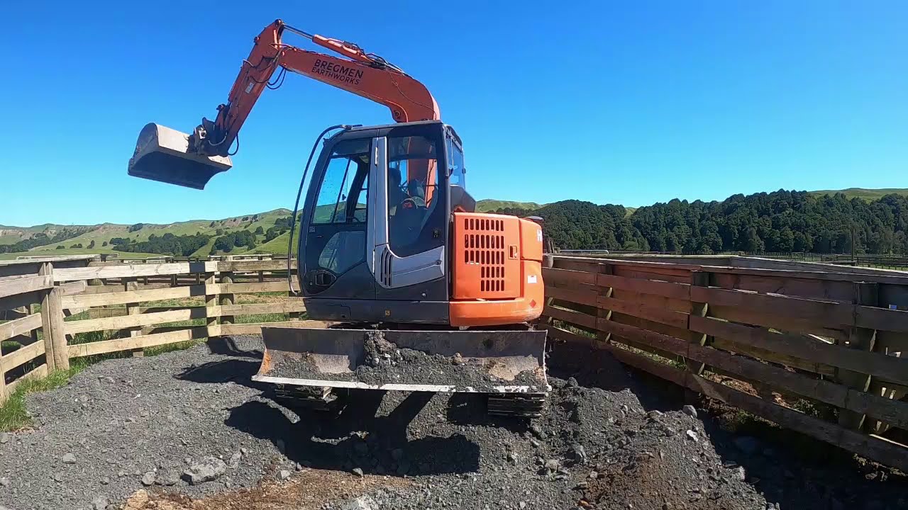 nz orange digger - YouTube